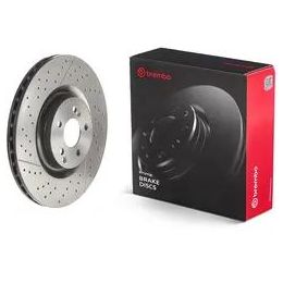 Brembo Bremsscheibe COATED DISC LINE 09.D339.11 hinten rechts links Geschlitzt/Gelocht 360mm f&uuml;r MERCEDES-BENZ A2534230000 2534230000