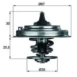 Mahle Thermostat, K&uuml;hlmittel TX 30 87D mit Dichtung 67mm f&uuml;r SKODA VW DAIMLER SEAT CUPRA AUDI JAGUAR 078121113F AJ87696 078121113J