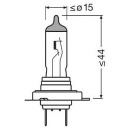 OSRAM Gl&uuml;hlampe, Fernscheinwerfer Hauptscheinwerfer Fern-/Tagfahrleuchte Nebelscheinwerfer Abbiegescheinwerfer Tagfahrleuchte 64210 Fernscheinwerfer,G