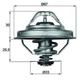 Mahle Thermostat, K&uuml;hlmittel TX 28 92D mit Dichtung 67mm f&uuml;r BMW 11532241630 2241628 11531743542