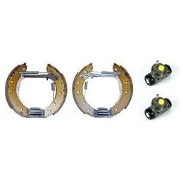 Brembo Bremsbackensatz KIT & FIT K 68 065 hinten rechts links vormontiert f&uuml;r RENAULT DACIA 7701205722 440A07208R 7701206971