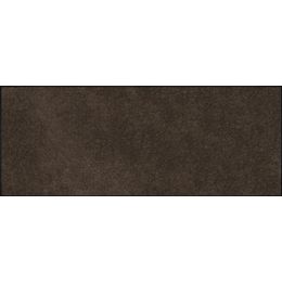 Teppich "und L&auml;ufer Espresso Brown", braun, B:75cm H:9mm L:190cm, Obermaterial: 100% Polyamid, wash+dry by Kleen-Tex, Teppiche, Teppich