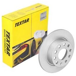 TEXTAR Bremsscheibe PRO 92120903 voll 253mm f&uuml;r SKODA VW (SVW) SEAT AUDI 5QD615601B 5Q0615601F 1K0615601AB
