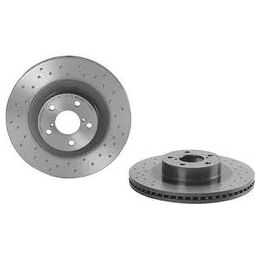 Brembo Bremsscheibe XTRA LINE 09.A921.1X vorne rechts links Gelocht 293mm f&uuml;r TOYOTA SUBARU 26300AG01B 26300SA001 26300SA000