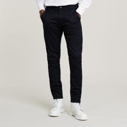 G-Star Raw G-STAR Herren Chinohose "Skinny Chino 3.0", blau, Gr. 36, unifarben, Web, Obermaterial: 97% Baumwolle, 3% Elasthan, Hosen
