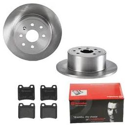 Brembo Bremsensatz, Scheibenbremse ijdtidjq12 Hinterachse Voll 270mm 10mm f&uuml;r OPEL VAUXHALL SAAB GENERAL MOTORS