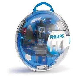 Philips Essential Box H4 55718EBKM Sortiment, Gl&uuml;hlampen 12V