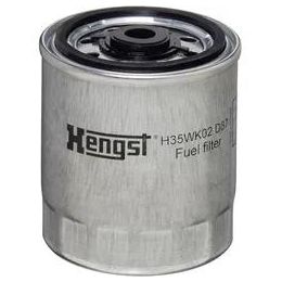 HENGST FILTER Kraftstofffilter H35WK02 D87 mit Dichtungen 81mm f&uuml;r RENAULT TRUCKS GENERAL MOTORS MERCEDES-BENZ FORD SSANGYONG 93156616 6010901652 A002