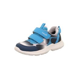 Superfit Sneaker 'RUSH' Jungen Gr&ouml;&szlig;e 23 marine / azur / schwarz / wei&szlig;