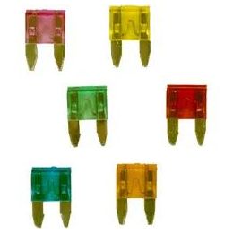 HPAUTO Flachsicherungs - Set 6 teilig Mini 81400 Sicherungssatz VPE 10x