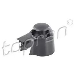 TOPRAN Kappe, Wischarm 116 425 Fahrzeugheckscheibe schwarz f&uuml;r SKODA VW SEAT CUPRA AUDI PORSCHE VAG 6Q6955435D 6Q6955435B 6Q6955435