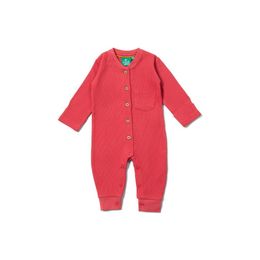 Little Green Radicals Bio-Waffel-Baumwoll-Strampelanzug in Rosa | Gr.: 3-6 MONATE
