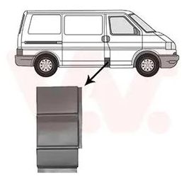 Van Wezel Seitenwand 5874116 rechts f&uuml;r VW