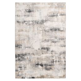 Teppich Kayoom "Sail 701", grau, B:160cm H:11mm L:230cm, Polypropylen, Teppiche, Teppich, Kurzflor, Vintage, Modernes Muster, Fu&szlig;bodenheizungsgeeignet