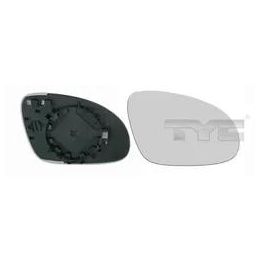 TYC Spiegelglas, Au&szlig;enspiegel 337-0093-1 rechts f&uuml;r SKODA VW SEAT 1K0857522 7M3857522E 3C0857522