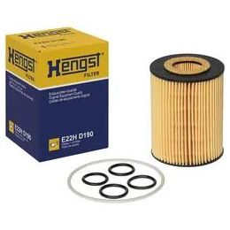 HENGST FILTER &Ouml;lfilter E22H D190 mit Dichtungen 70mm f&uuml;r GENERAL MOTORS ISUZU OPEL 898018448Y 98018448 5650375