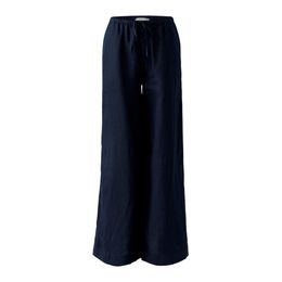 Oui Leinenhose in darkblue | Gr.: 38