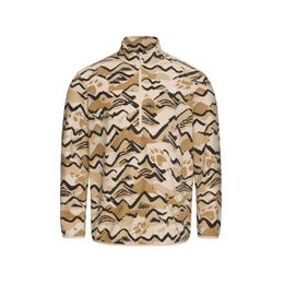 Jack Wolfskin Funktionsjacke PAW ERA 100 PRINT HZ M in Beige802 | Gr.: M
