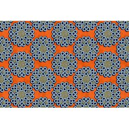 Livingwalls Fototapete LIVING WALLS "Walls by Patel Dakar", orange, B:4m L:2,7m, Vlies, Tapeten, Vlies, Wand