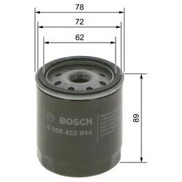Bosch &Ouml;lfilter 0 986 452 044 1x 78mm f&uuml;r MITSUBISHI SUZUKI VW JEEP AUSTIN TOYOTA SAAB VOLVO BMW RENAULT LEXUS RIICH PLYMOUTH MINI DODGE FIAT CHERY FOR