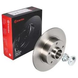 Brembo Bremsscheibe BEARING DISC LINE 08.B391.27 hinten rechts links voll 260mm f&uuml;r RENAULT 432002188R 432000010R 432006506R