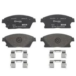 Brembo Bremsbelagsatz, Scheibenbremse XTRA LINE P 59 077X vorne rechts links mit Zubeh&ouml;r f&uuml;r GENERAL MOTORS BUICK (SGM) VAUXHALL CHEVROLET OPEL 955300