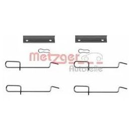 METZGER Zubeh&ouml;rsatz, Scheibenbremsbelag 109-1125 hinten rechts links f&uuml;r RENAULT CITRO&Euml;N/PEUGEOT 442755 7701202141