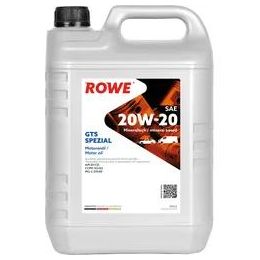 ROWE HIGHTEC GTS SPEZIAL SAE 20W-20 5l 20023-0050-99 Motor&ouml;l f&uuml;r FIAT PORSCHE SKODA TOYOTA MAZDA OPEL HONDA NISSAN DAIHATSU ISUZU ASIA MOTORS HYUNDAI