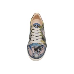 DOGO Sneaker low 'DOGO Sneaker - I was here' Damen Gr&ouml;&szlig;e 38 bunt
