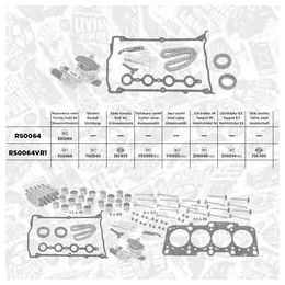 ET ENGINETEAM Steuerkettensatz RS0064 f&uuml;r VW 058109088L 058109088K 058198025A