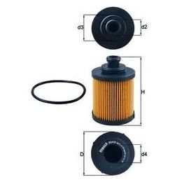 Mahle &Ouml;lfilter OX 418D &Oslash;67,0mm 67,0mm f&uuml;r ALFA ROMEO SUZUKI GENERAL MOTORS FIAT VAUXHALL FORD LANCIA GMC OPEL 6001073247 1539601 1651185E10