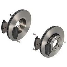 Brembo Bremsensatz-Vorderachse COATED DISC LINE / STANDARD IJDTIDDBQ6 Bremsensatz, Scheibenbremse vorne rechts links innenbel&uuml;ftet 258mm f&uuml;r RENAULT T
