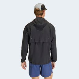 Herren Laufjacke "ADI365 RUNNING ESSENTIALS", schwarz, Gr. M, adidas Performance, Obermaterial: 100% Polyester, Jacken, f&uuml;r Erwachsene, aus