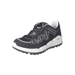 Ricosta Kindergarten Klett Halbschuh/Sneaker in schwarz | Gr.: 34