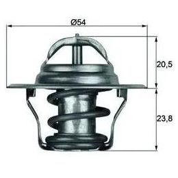 Mahle Thermostat, K&uuml;hlmittel TX 14 87D mit Dichtung 54mm f&uuml;r MITSUBISHI SKODA VW SEAT CUPRA AUDI 050121113C 50121113C MN980137
