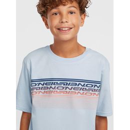 O`Neill O'neill T-Shirt Jungen Gr&ouml;&szlig;e 140 hellblau / dunkelblau / apricot