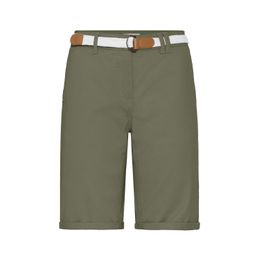 oxmo Damen Bermudas "Bermudas OXChakira"dusty oliv, Gr. 36, Obermaterial: 98% Baumwolle CO. 2% Elasthan EL., Hosen