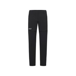 Jack Wolfskin Hose HIKEOUT ZIP AWAY PANTS W in Schwarz | Gr.: 20