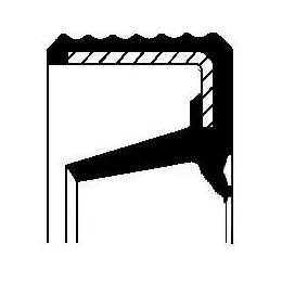 CORTECO Wellendichtring, Schaltgetriebe 01033405B 24mm f&uuml;r DAEWOO PEUGEOT FIAT CITRO&Euml;N LANCIA 96325020 254124 9630956980