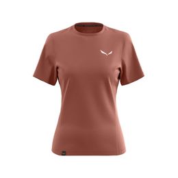 Salewa T-Shirt PUEZ DRY T-SHIRT W in Rot4591 | Gr.: 42