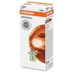 Osram ORIGINAL 2W 2722MFX Gl&uuml;hlampe, Instrumentenbeleuchtung 12V