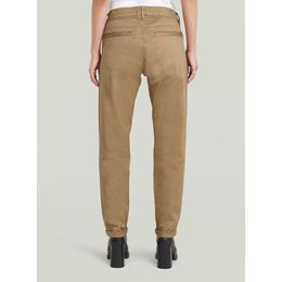 G-Star Raw G-STAR Damen Chinohose "Kate Boyfriend Hose", beige, Gr. 23, Obermaterial: 50% Baumwolle, 48% Baumwolle, 2% Elasthan, Hosen