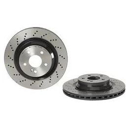 Brembo Bremsscheibe COATED DISC LINE 09.C502.11 hinten rechts links Gelocht 330mm f&uuml;r MERCEDES-BENZ 2114231112 2114231012 A2114231012