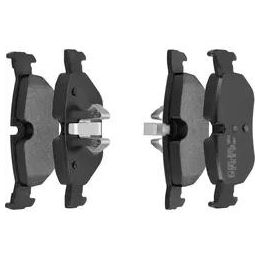 F.BECKER_LINE f.becker Bremsbelagsatz, Scheibenbremse 10410918 hinten rechts links f&uuml;r BMW 34216767148 34216676150 34216767150