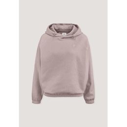 hessnatur Softfleece Hoodie in helles mauve | Gr.: XS
