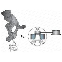 MOOG Lenker, Radaufh&auml;ngung VO-TC-15605 vorne links f&uuml;r SKODA VW SEAT AUDI 3C0407151A 3C0407151G 3C0407151E