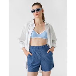 KOTON Shorts Damen Gr&ouml;&szlig;e 36 blau