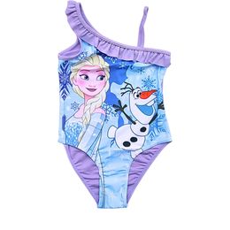 Disney Frozen Badeanzug M&auml;dchen Gr&ouml;&szlig;e 98/104 flieder