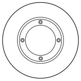 TRW Bremsscheibe DF1925 vorne rechts links voll 215mm f&uuml;r SUZUKI MARUTI BEDFORD CHANGAN VAUXHALL BYD OPEL 55511-82000 55511-82001 55511M82010A
