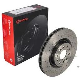 Brembo Bremsscheibe COATED DISC LINE 09.C338.11 vorne rechts links Gelocht 350mm f&uuml;r HONDA 45251TV8E02